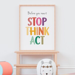 Therapy Office Decor Bundle, Feelings Wheel, Calming Corner ...