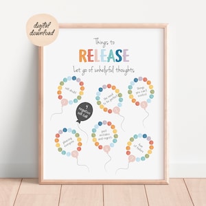 15 Calming Corner Posters, School Counseling, Therapy Office Decor ...