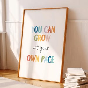 Set of 12 Positive Posters, Classroom Decor Bundle, 12 Therapy Office ...