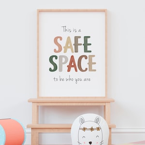Calming Corner Safe Space Poster: Classroom Decor (digital Download) - Etsy