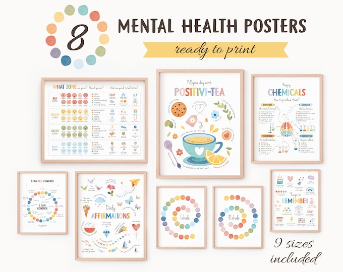 Where is the School Psychologist Door Sign, Colorful Door Sign, Digital ...