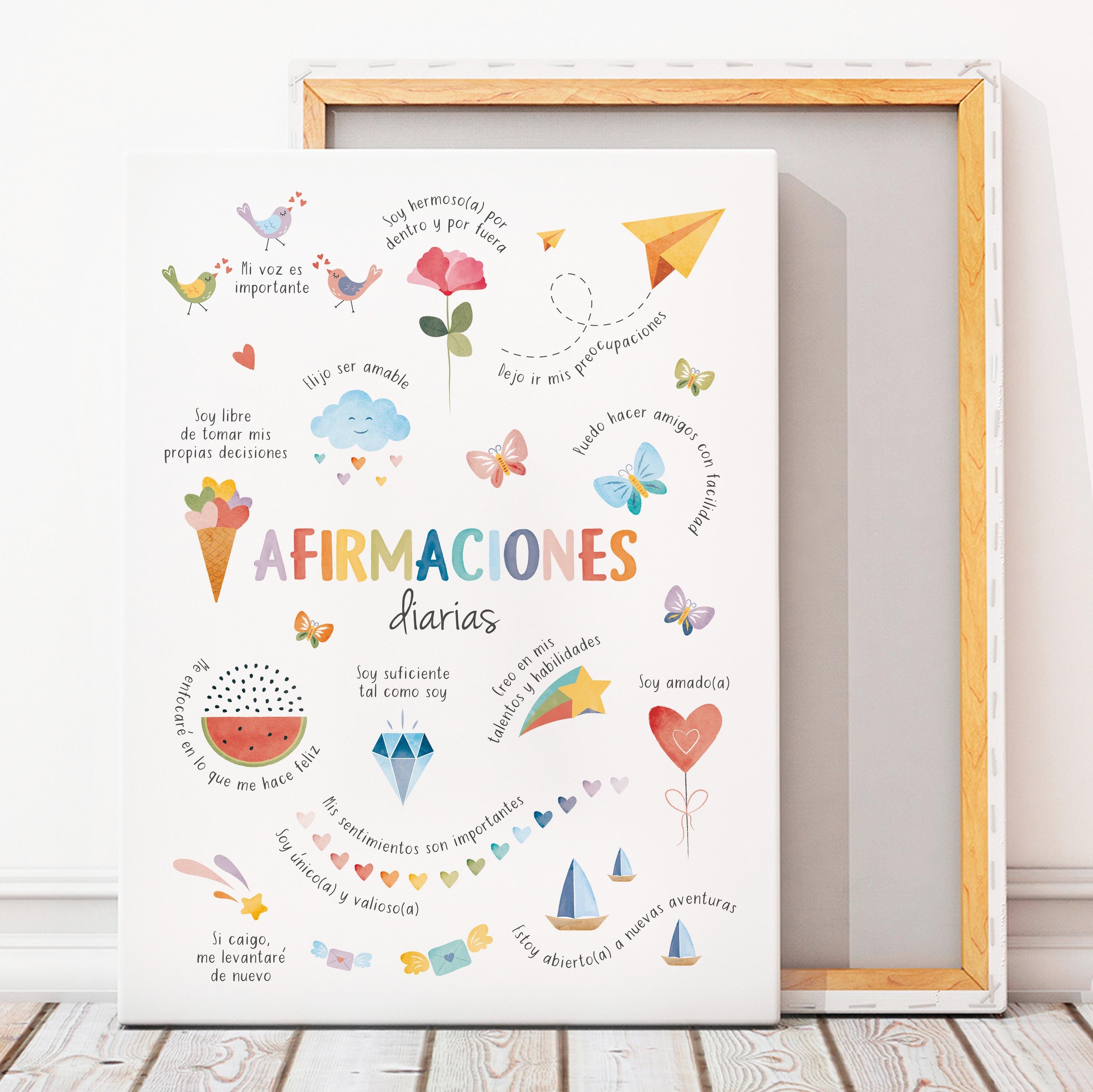 Spanish Affirmations Poster: Therapy Office Decor, School Counselor ...