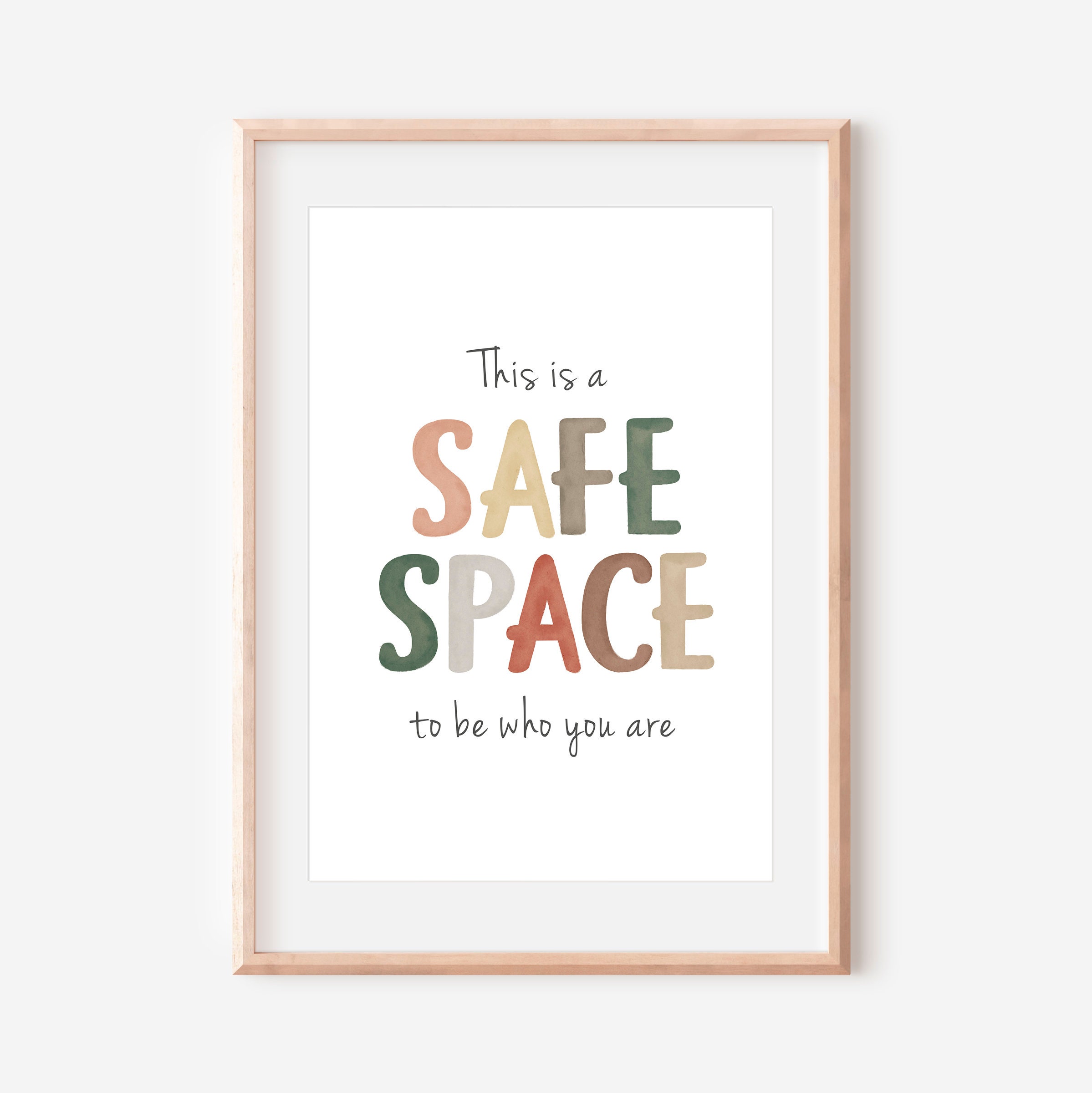 Calming Corner Safe Space Poster: Classroom Decor (digital Download) - Etsy