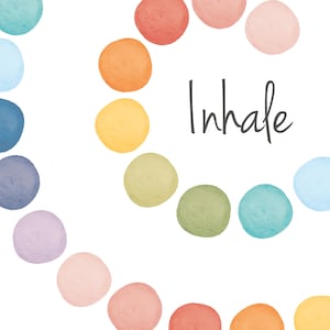 Therapy Office Decor Bundle, Feelings Wheel, Affirmations, Mental ...