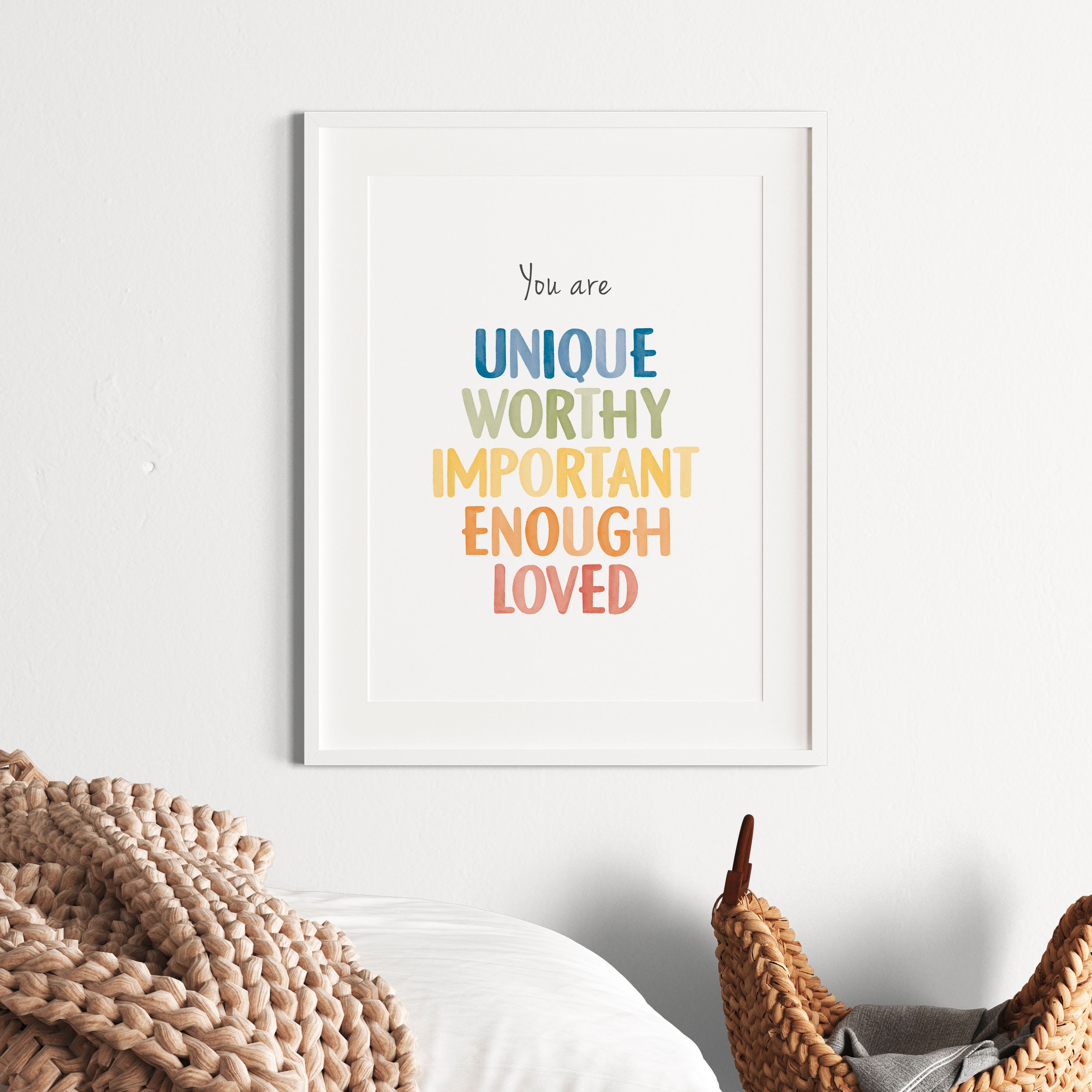 Affirmation Poster Self Respect Self Esteem Classroom - Etsy