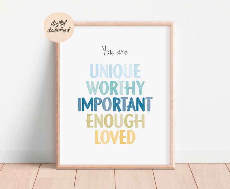Affirmation Poster, Positive Affirmation, Growth Mindset, Classroom ...