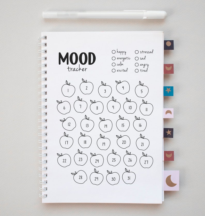 Feelings Chart Mood Tracker: School Counselor Worksheet (digital ...