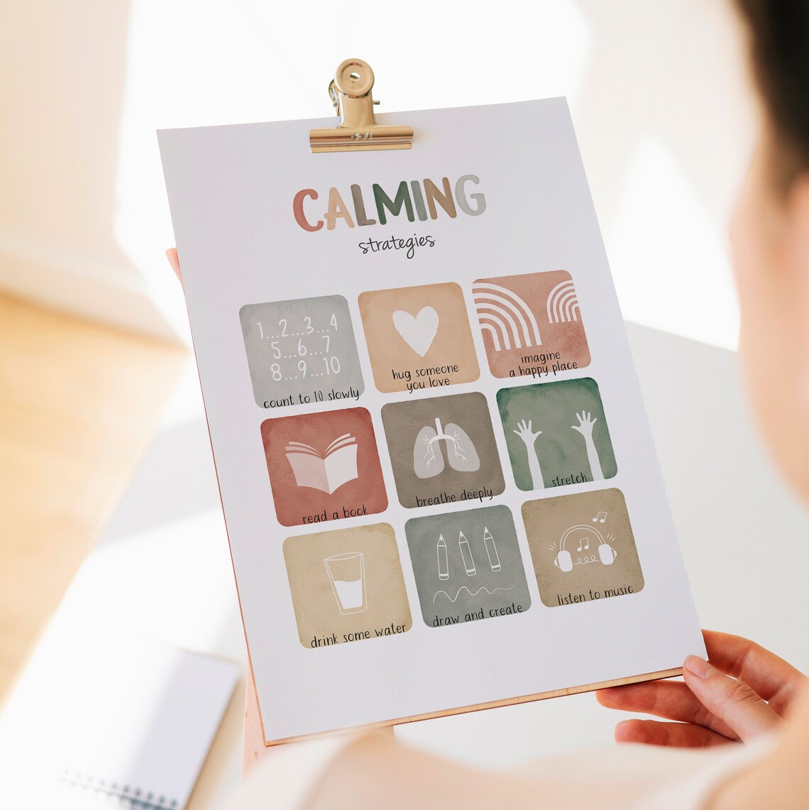 12 Calming Corner Posters, School Counseling, Counselor Office Decor ...