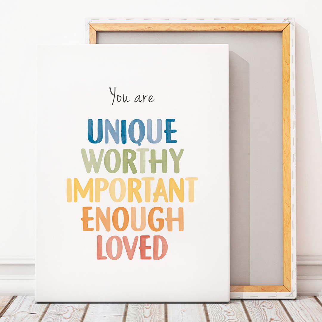 Affirmation Poster, Self Respect, Self Esteem, Classroom Decor ...