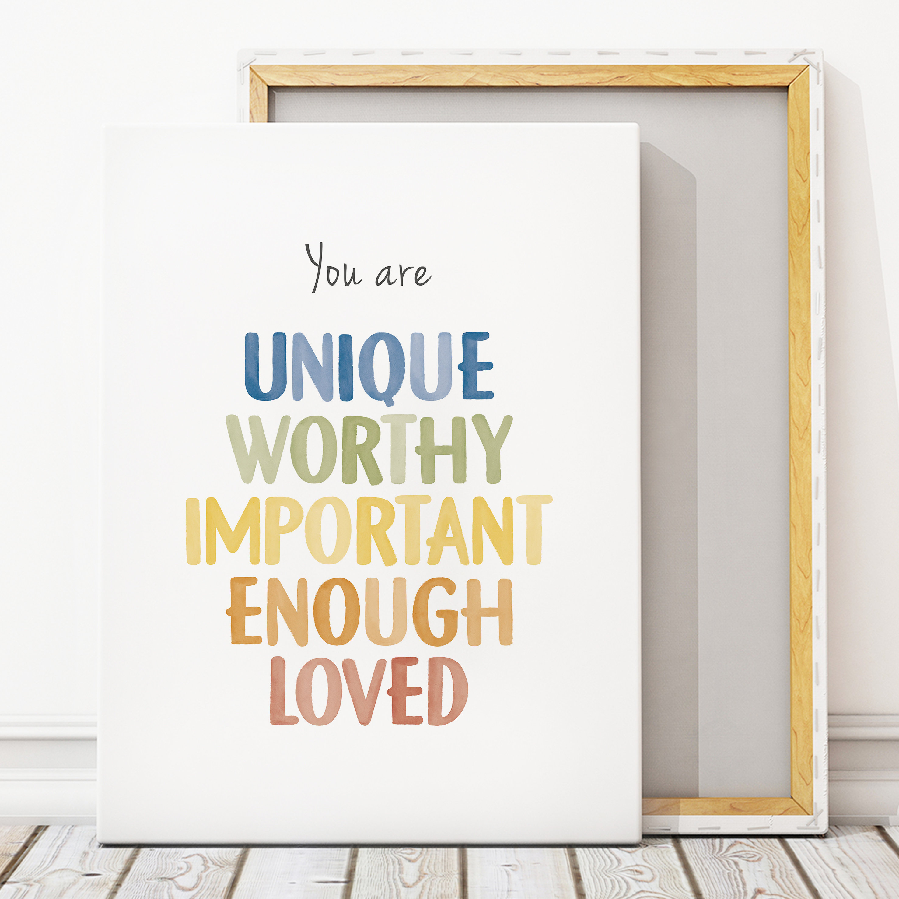 Affirmation Poster Self Respect Self Esteem Classroom - Etsy