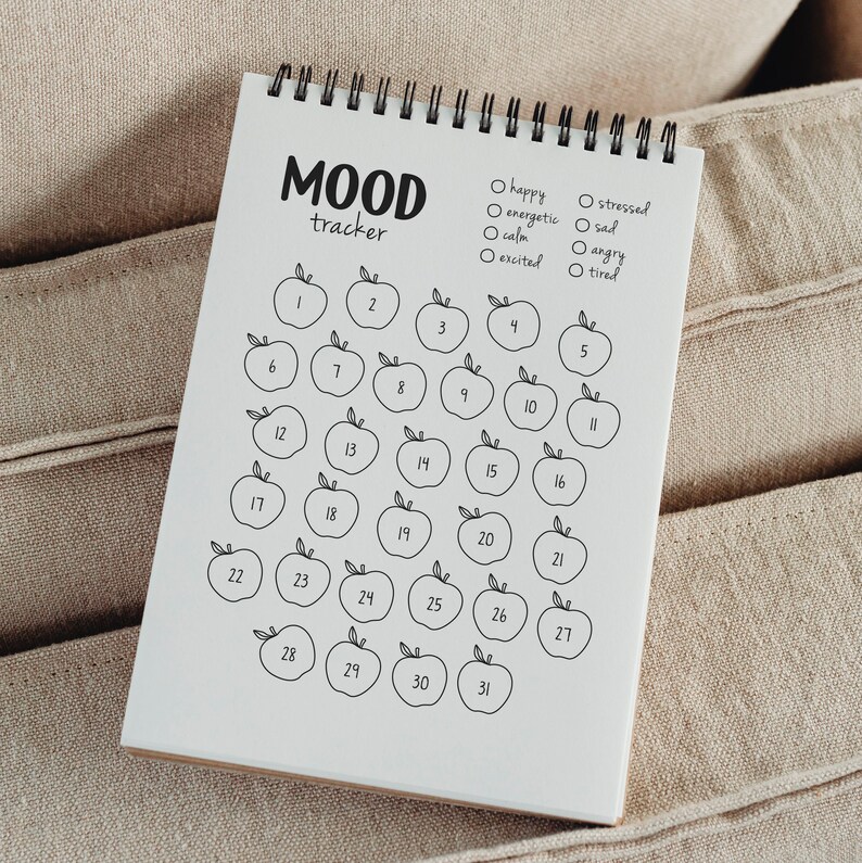 Feelings Chart Mood Tracker: School Counselor Worksheet (digital ...