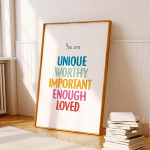 Daily Affirmations, Therapy Office Decor, Positive Affirmations, School ...