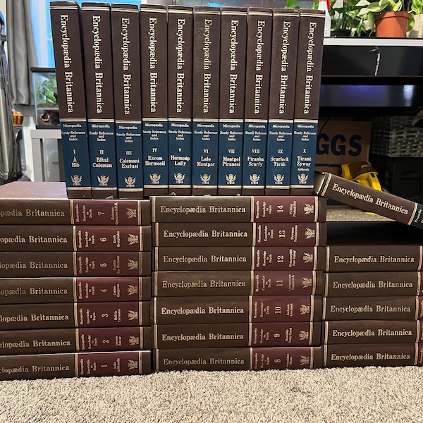 Encyclopedia Set - Etsy