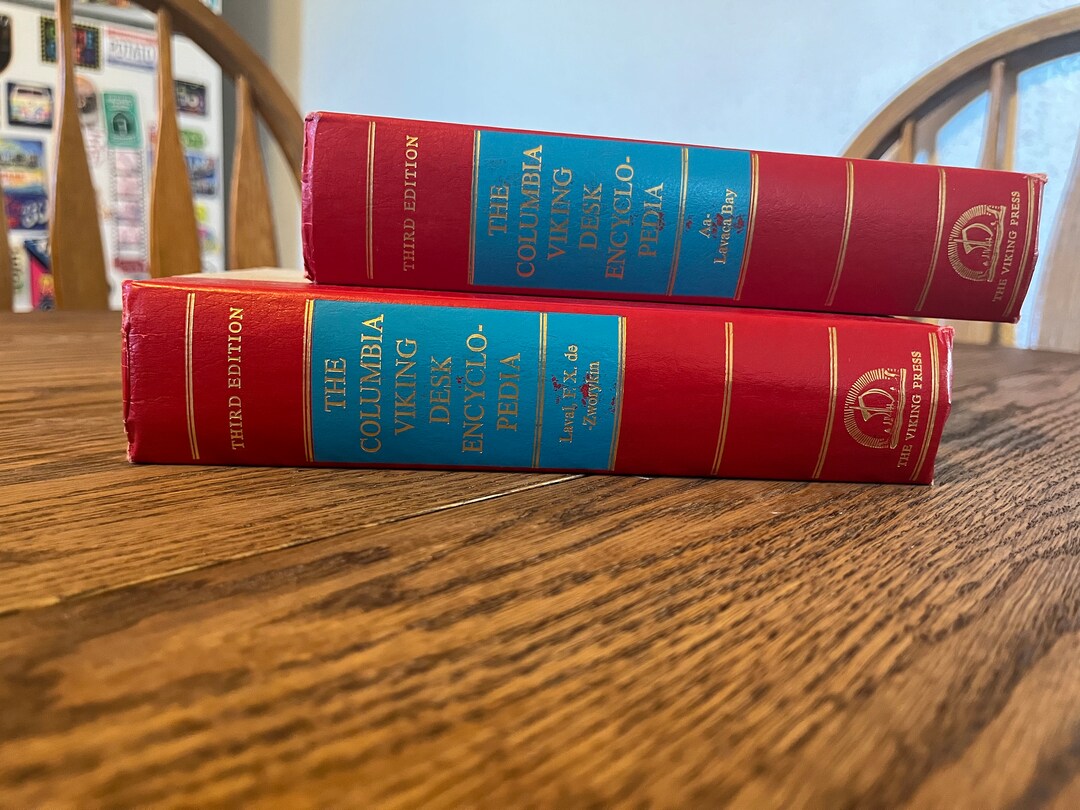 The Columbia Viking Desk Encyclopedia - Etsy