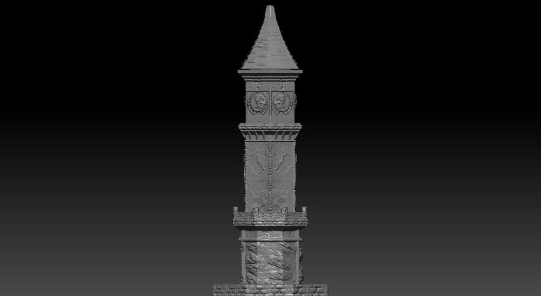 Antique Clock Dice Tower, Miniature, Various Sizes Available, Custom ...