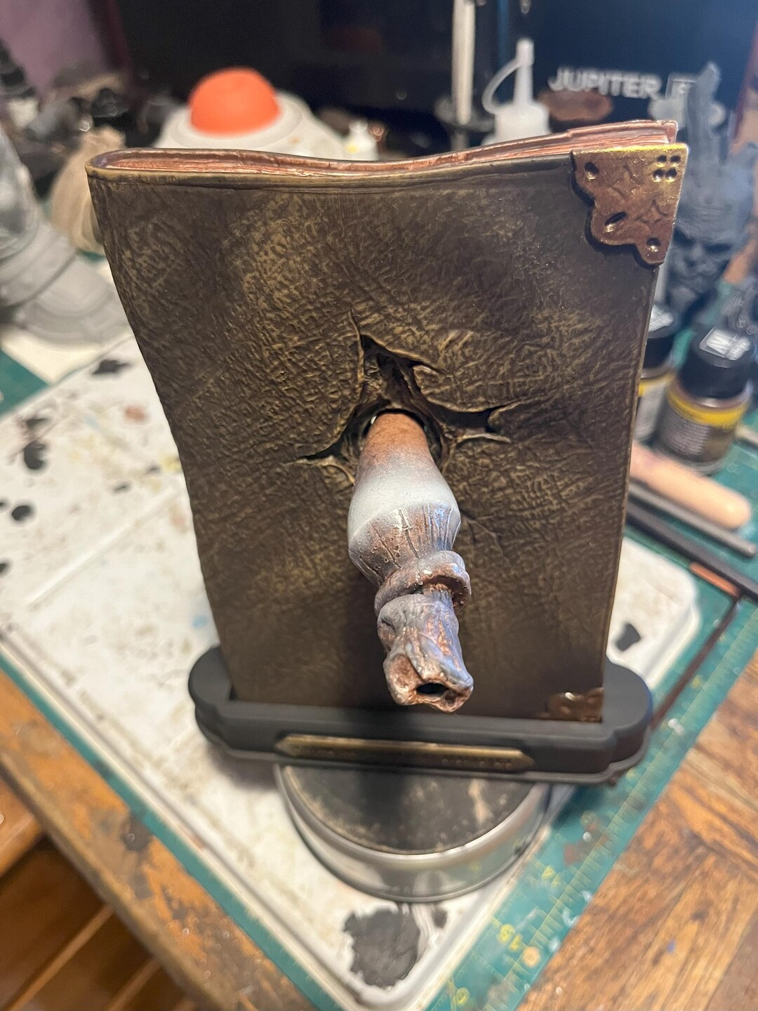 Tom Riddle Diary With a Basilisk Tooth , Cast in Resin, Hand Painted ...