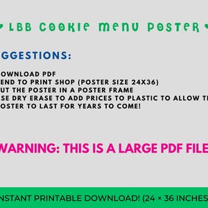 LBB Girl Scout Cookie Menus (2 Sizes + 2 Styles) to Spruce up Your ...