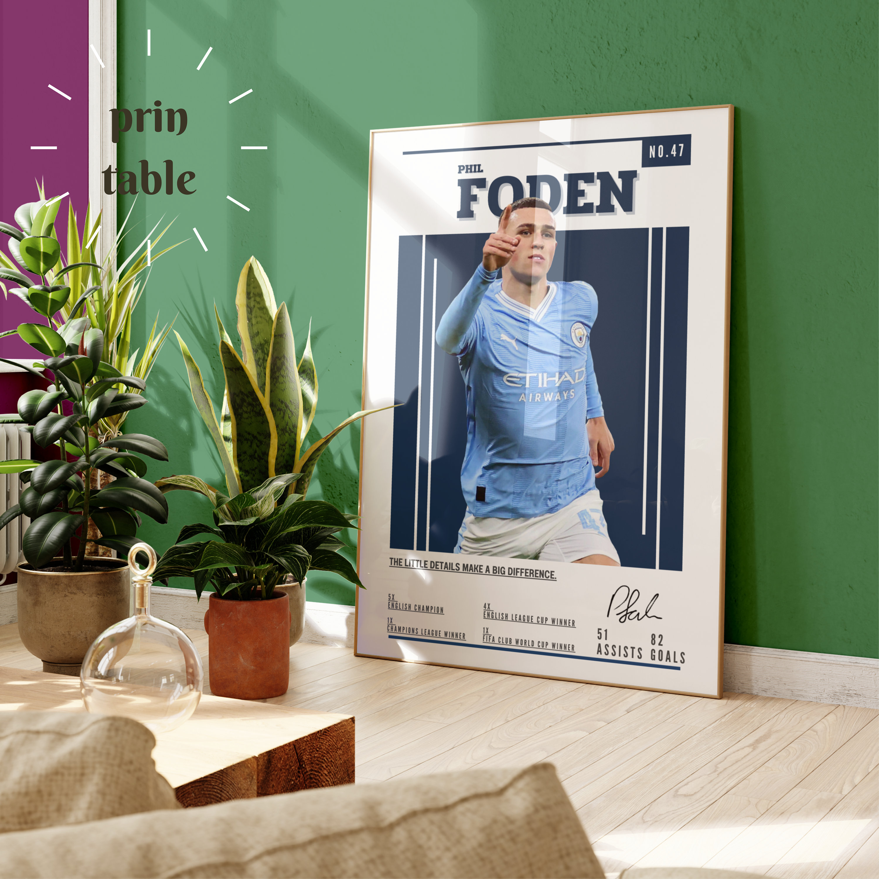 Phil Foden Poster,england Poster,goat Poster,football Art Print,mid ...