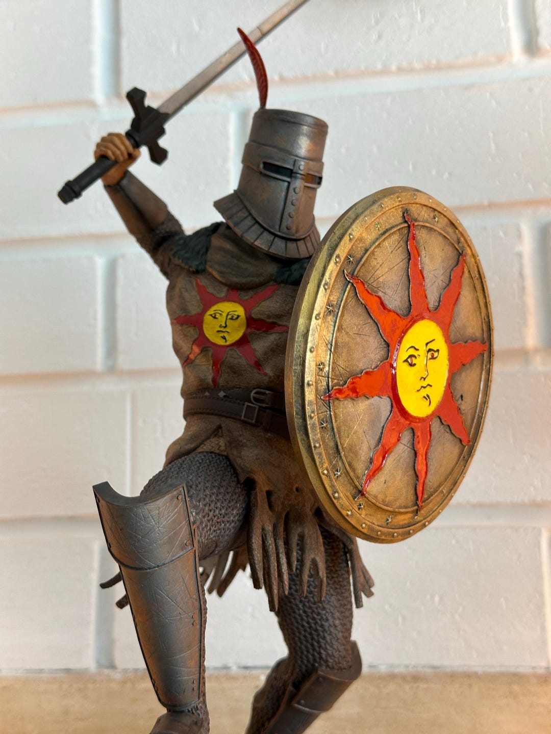Dark Souls, Solaire of Astora, Figurine – Hand Painted Knight Statue ...