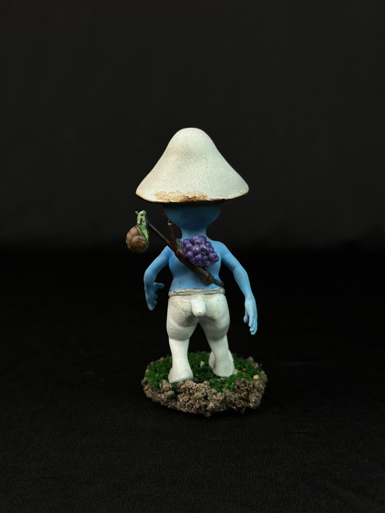 Blue Smurf Cat Figure, Handmade, 3D Printed,gifts - Etsy