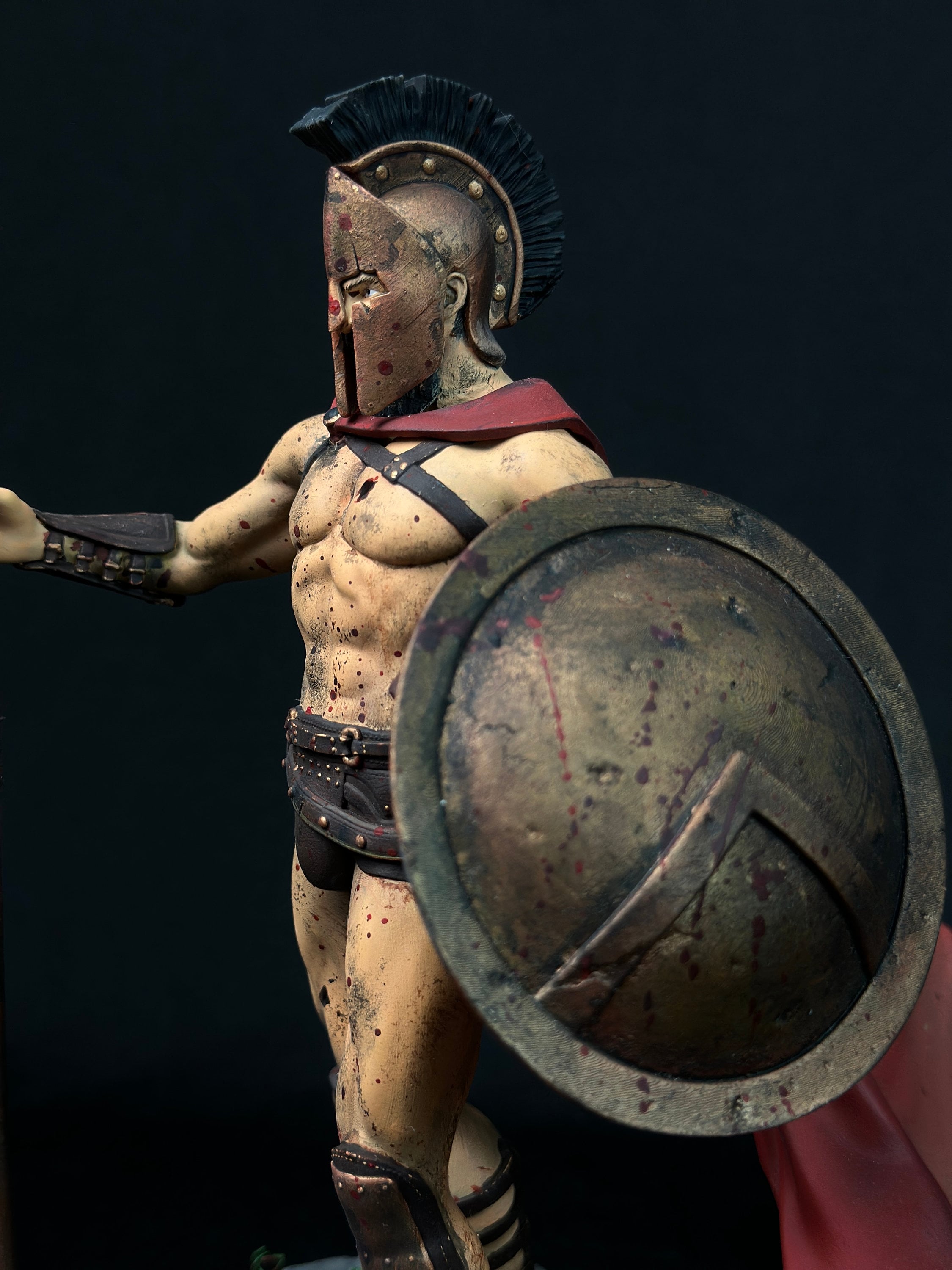 Leonidas, 300 Spartans, King, Figure, Statue, 3D Printed,handmade - Etsy