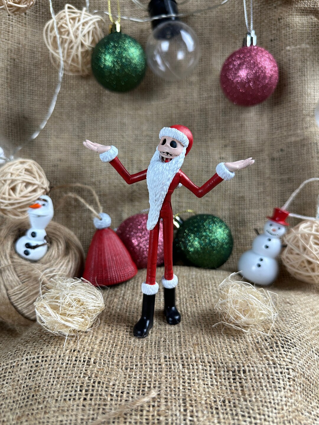 Jack Skellington, the Nightmare Before Christmas, Santa Jack, Christmas ...