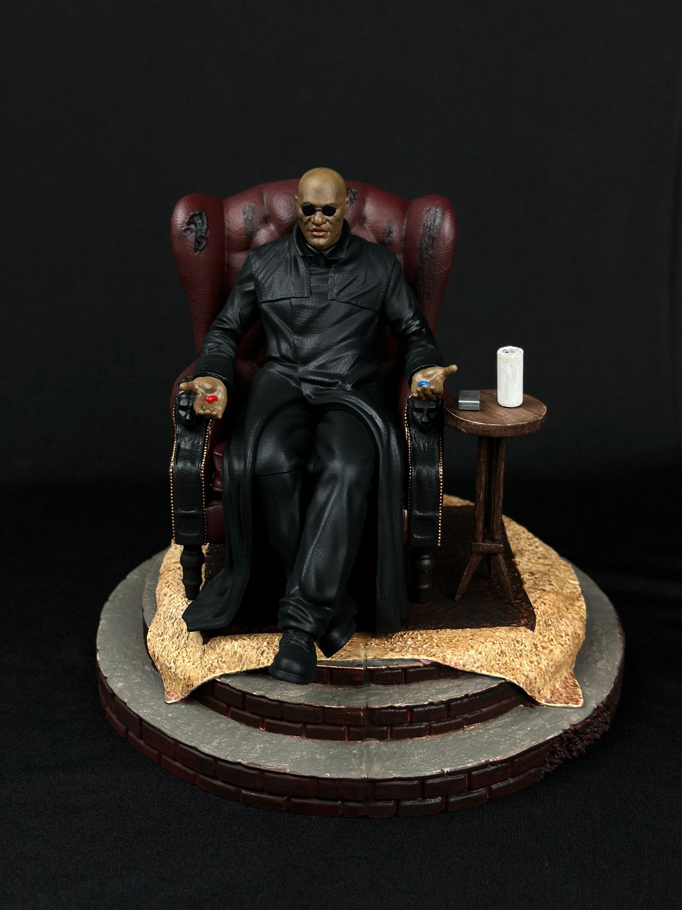 The Matrix, Morpheus, 3D HQ Hand Painted Figure - Etsy