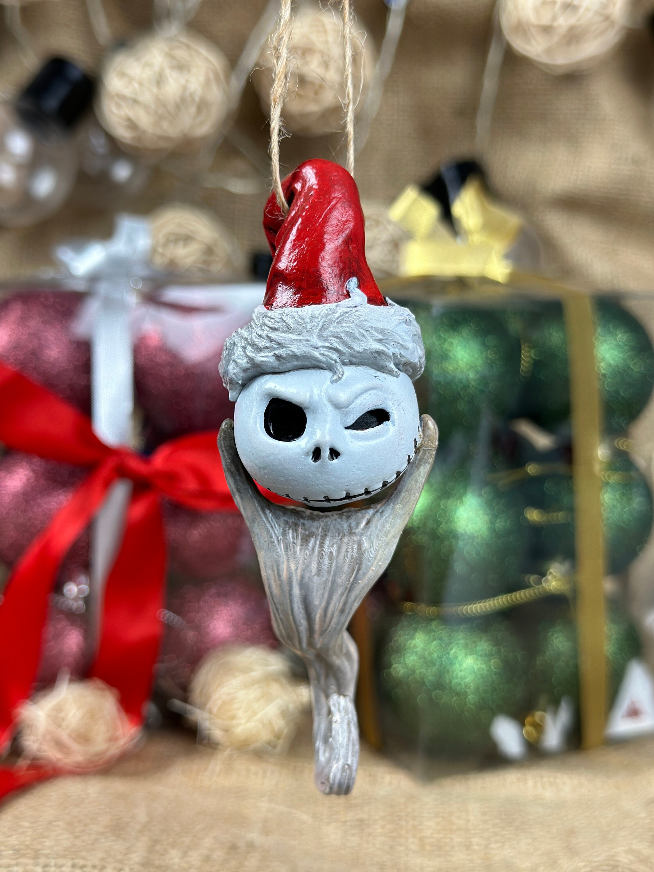 Jack Skellington, the Nightmare Before, Christmas, Pine Tree Ornaments ...