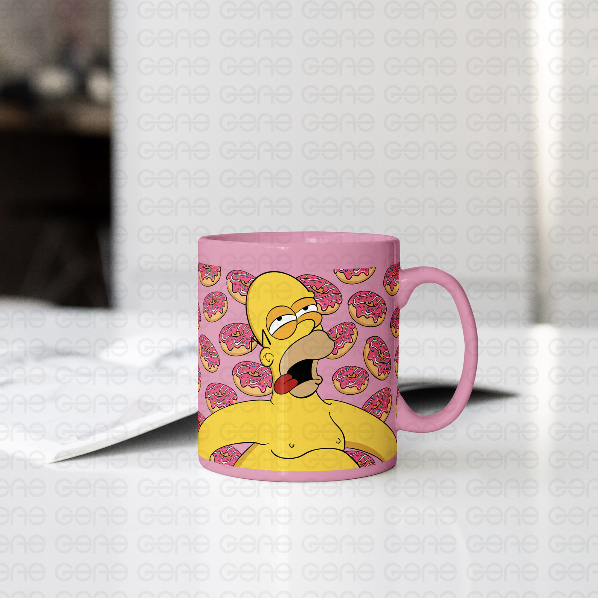 Humer Simpson, Donut, Svg, Png, Pdf, Jpg - Digital Download ...
