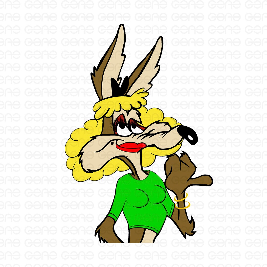 Wile E., Coyote, Svg, Png, Pdf, Jpg, - Digital Download, Sublimation ...
