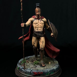 Leonidas, 300 Spartans, King, Figure, Statue, 3D Printed,handmade - Etsy