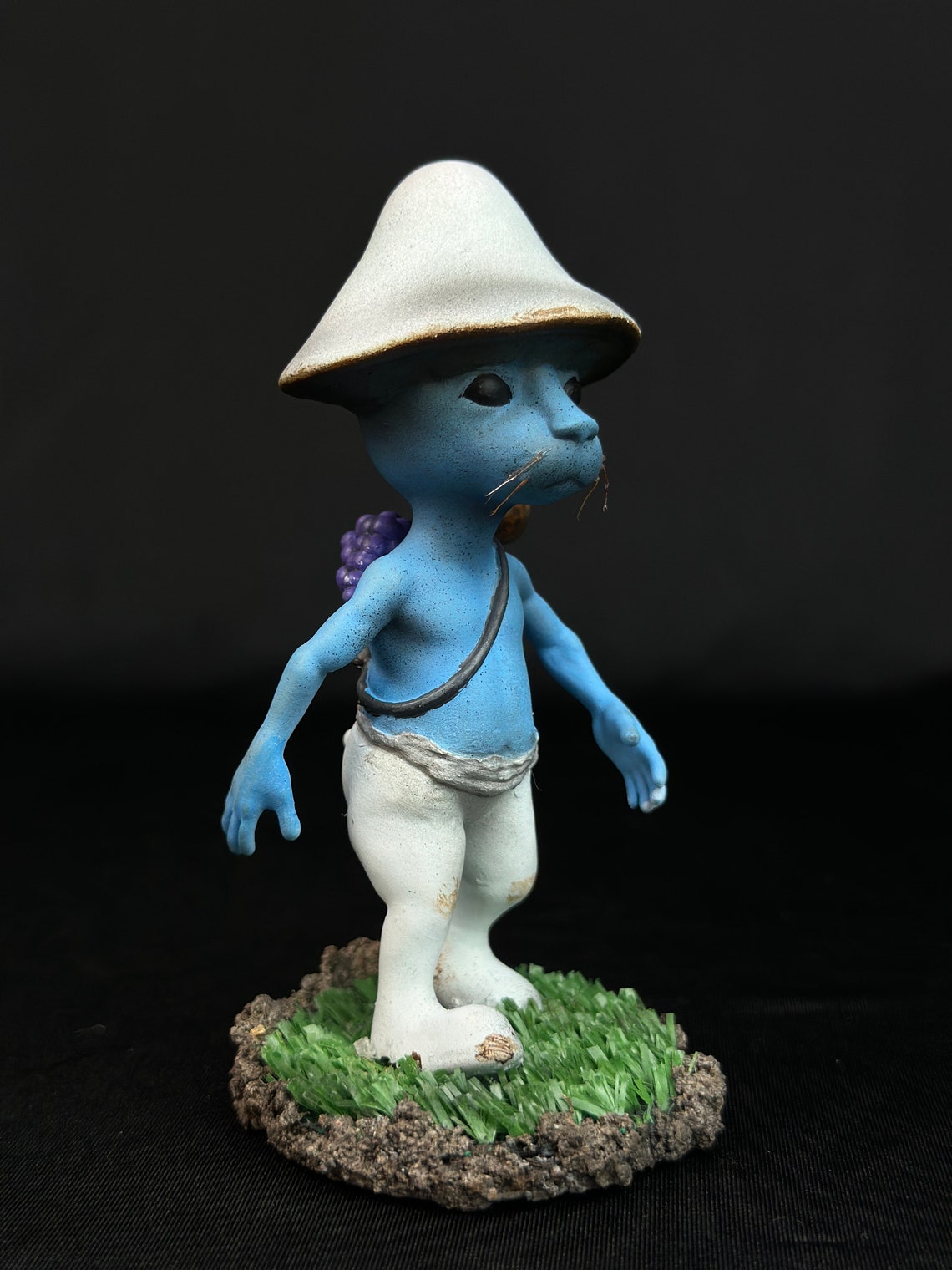 Blue Smurf Cat Figure, Handmade, 3D Printed,gifts - Etsy