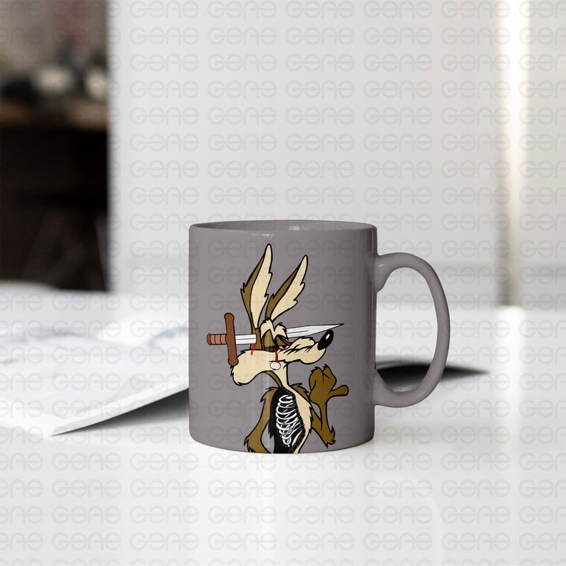 Wile E. Coyote, PNG, PDF, JPG Digital Download, Sublimation Design ...