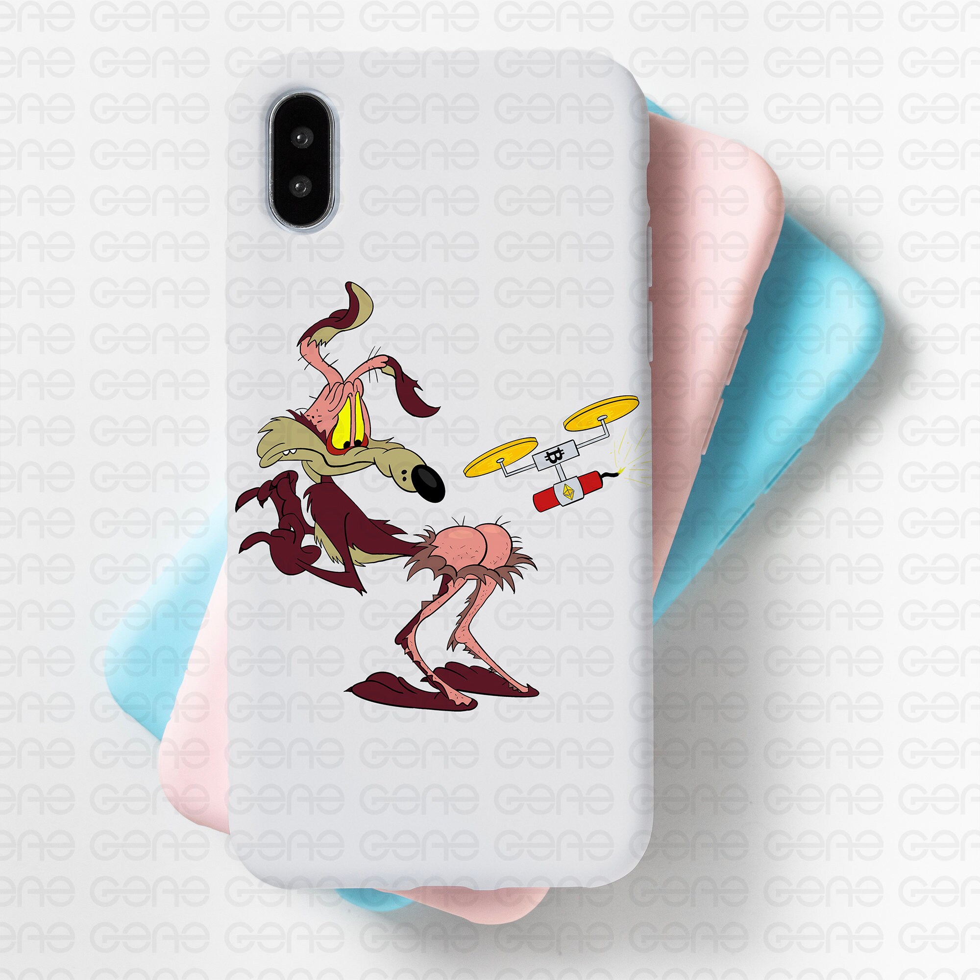 Coyote, Wile E., Bitcoin, Svg, Png, Pdf, Jpg, Digital Download ...