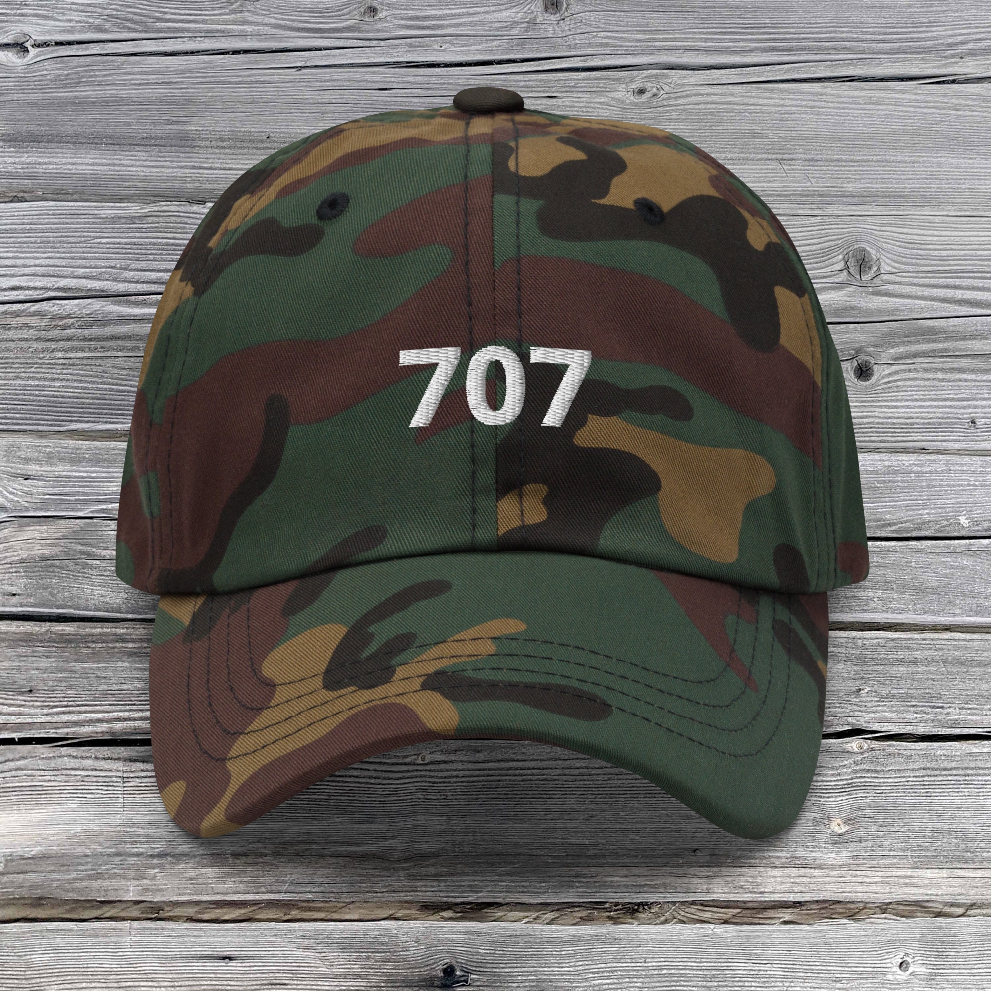 707 Area Code Embroidered Hat 707 Hat Mendocino County Hat - Etsy