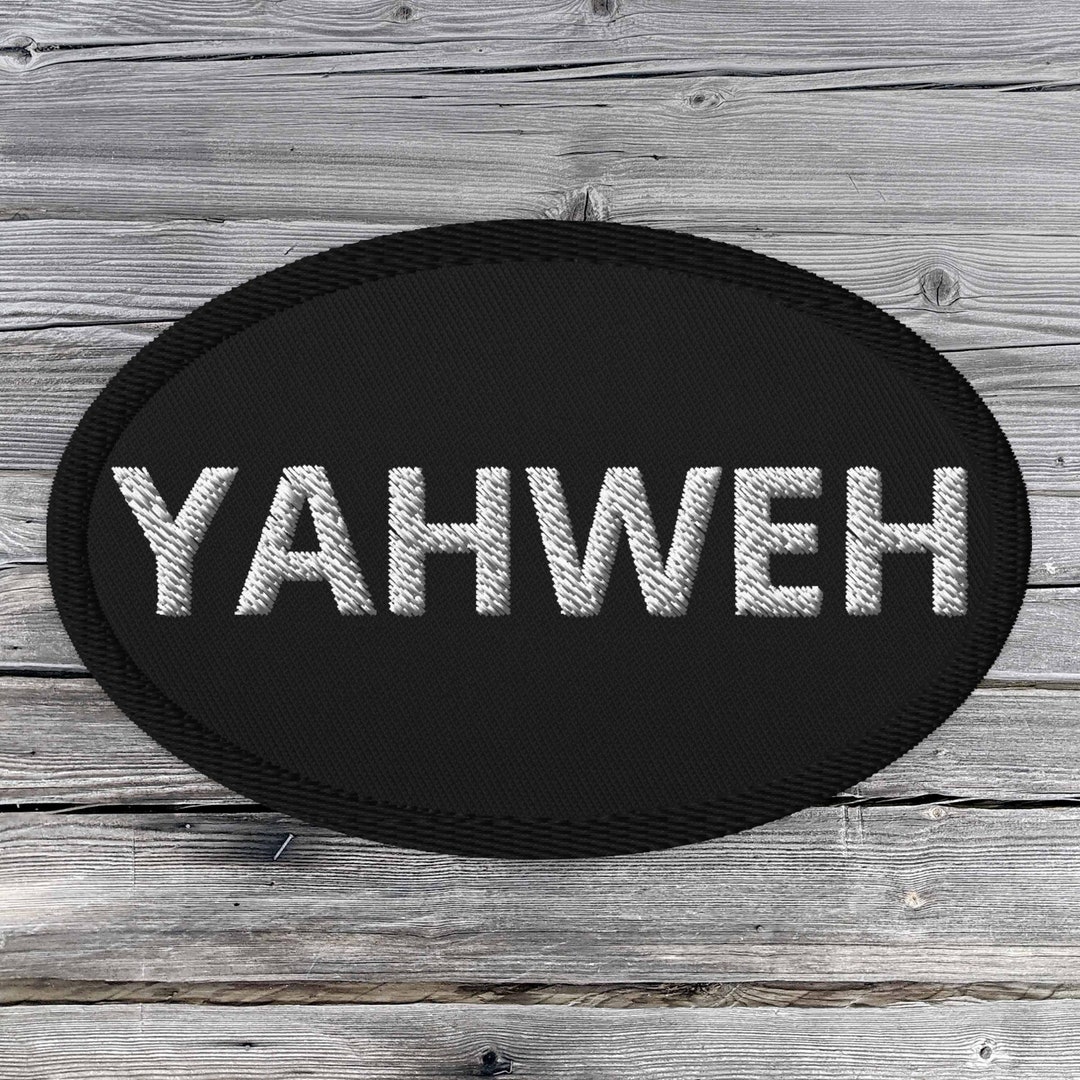 YHWH Patch Yahuah Patch Old Hebrew Patch Yahweh Patch Embroidered Patch ...