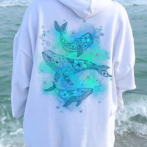 Ocean Inspired Style Ocean Beach Hoodie Ocean Animal Shirt Marine ...