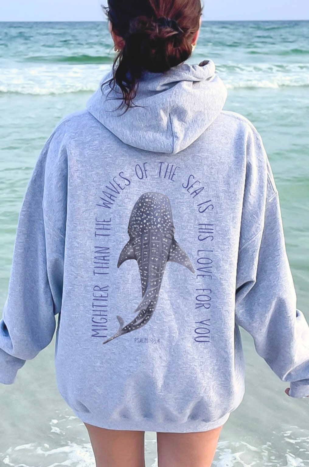 Whale Shark Ocean Inspired Style Ocean Beach Hoodie Beach Hoodie Ocean ...