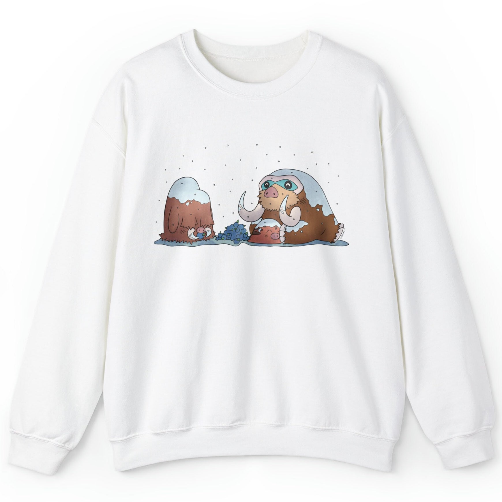 Swinub Evolution Line Sweater, Ice Type Pokemon Sweater, Piloswine ...