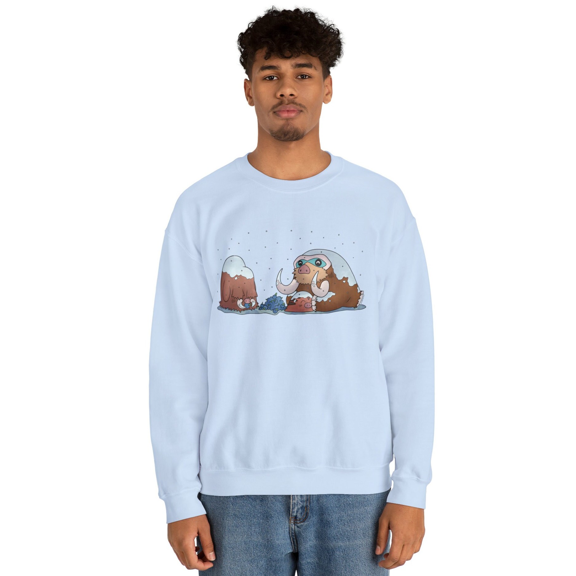 Swinub Evolution Line Sweater, Ice Type Pokemon Sweater, Piloswine ...