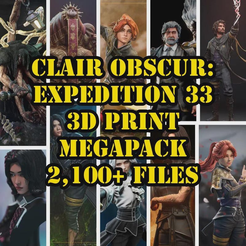 Clair Obscur 3d Models - Etsy