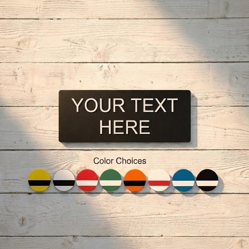 Glass Door Signs - Etsy