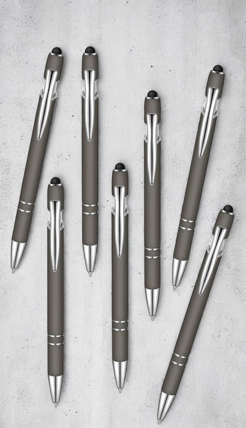 Custom Engraved Stylus Pen: Personalized Metal Touchpen, Corporate Gift ...