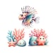 Cute Under the Sea Watercolor Cliparts Bundle, 30 PNG, Nursery Decor ...