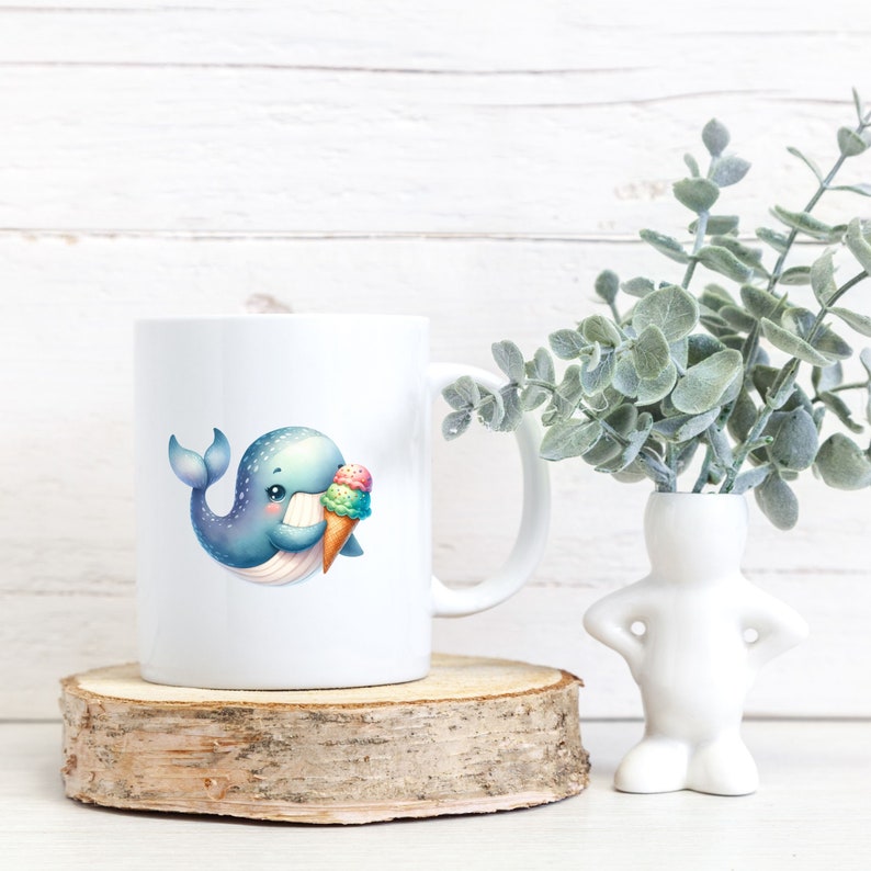 Cute Under the Sea Watercolor Cliparts Bundle, 30 PNG, Nursery Decor ...