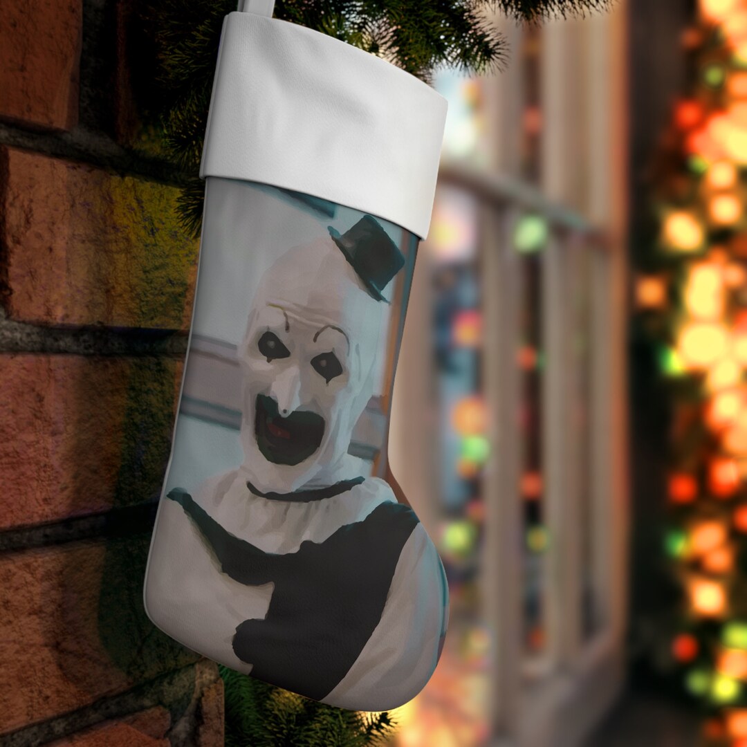 Terrifier Art the Clown Christmas Stocking Holiday Horror Ngifts Xmas ...