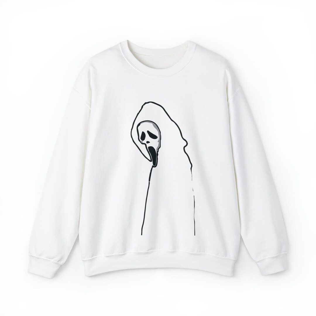 Scream Ghostface Horror Movie Character Art Sweater Unisex Horror ...