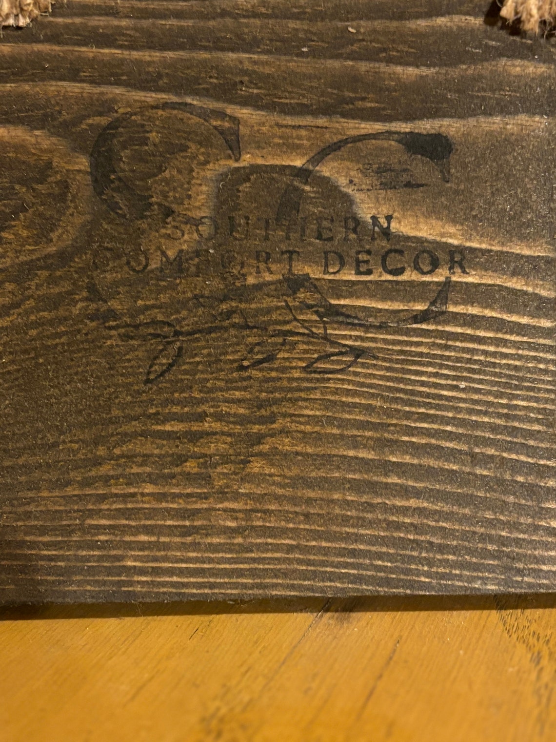 Unique Sheet Music Gift. Square Handmade Wooden Decoration. Perfect for ...