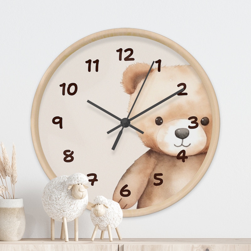 Cute Wall Clock - Etsy