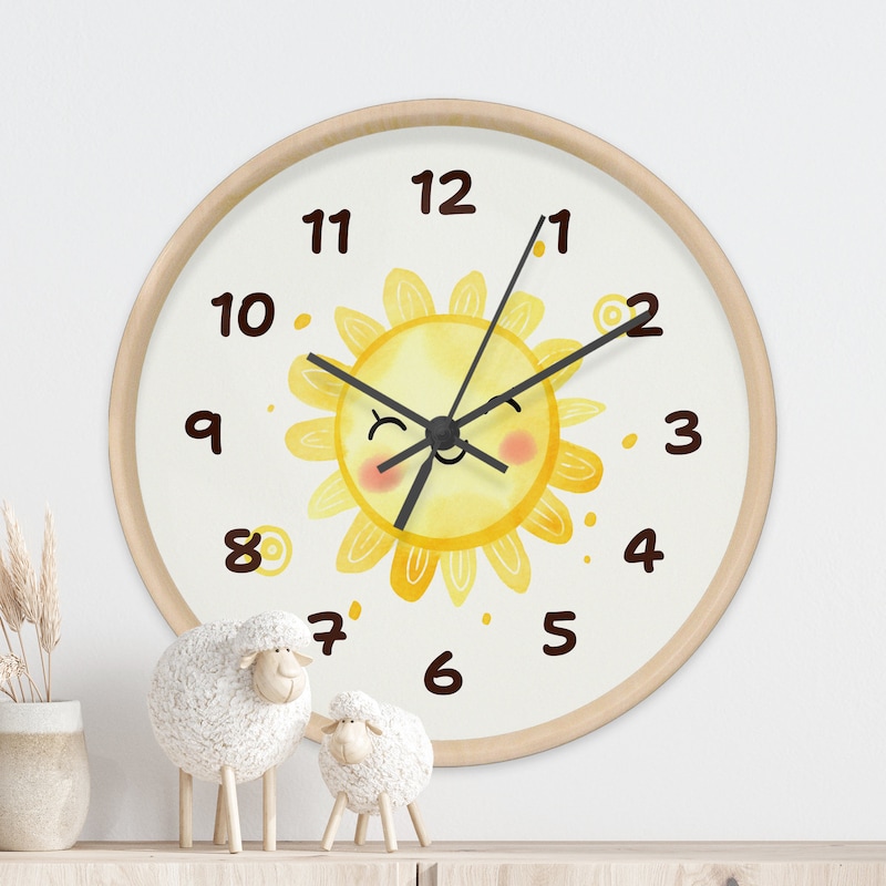 Childrens Clock - Etsy